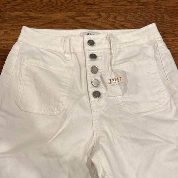 Just Black | Jeans | Just Black Denim High Rise Button Up Flare Jeans ...